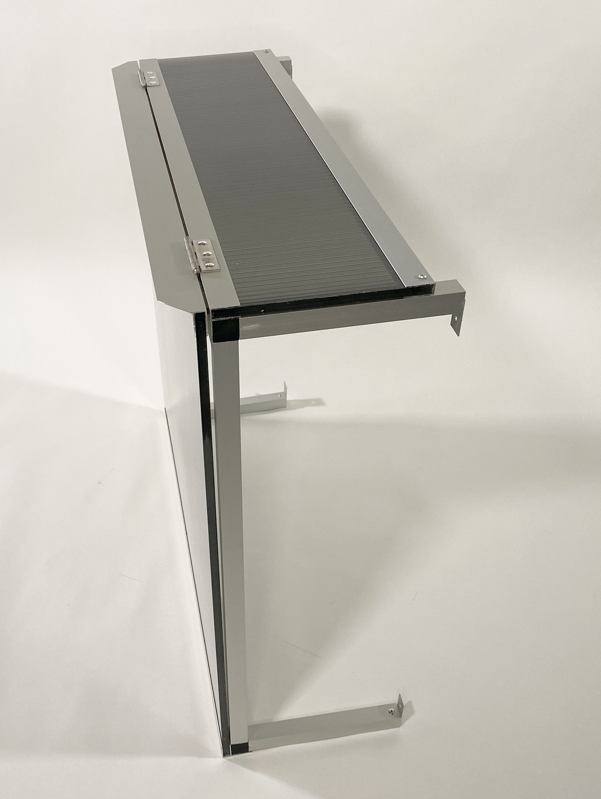 Solar Inverter Cover 77cm H x 80cm W x 26cm D (Dark Grey) - Simply Covers