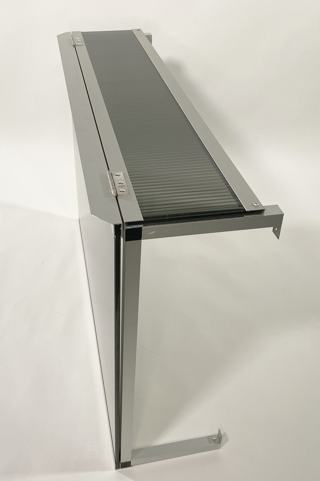 Solar Inverter Cover 77cm H x 98cm W x 26cm D (Dark Grey) - Simply Covers