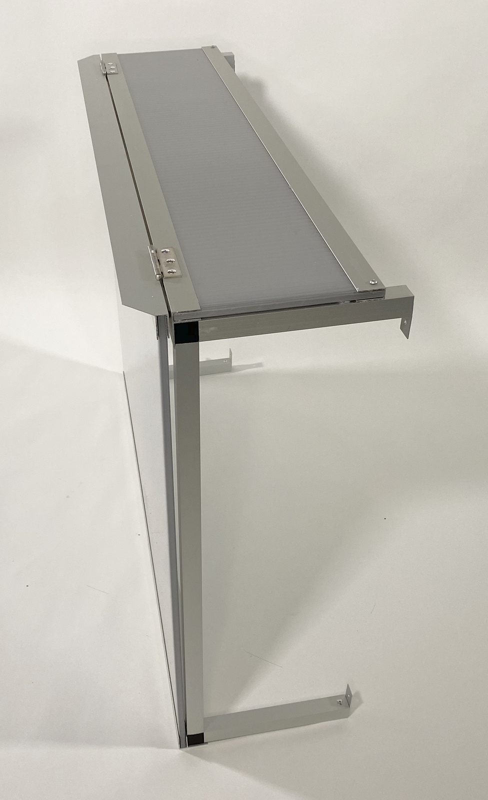 Solar Inverter Cover 77cm H x 98cm W x 26cm D (Light Grey) - Simply Covers