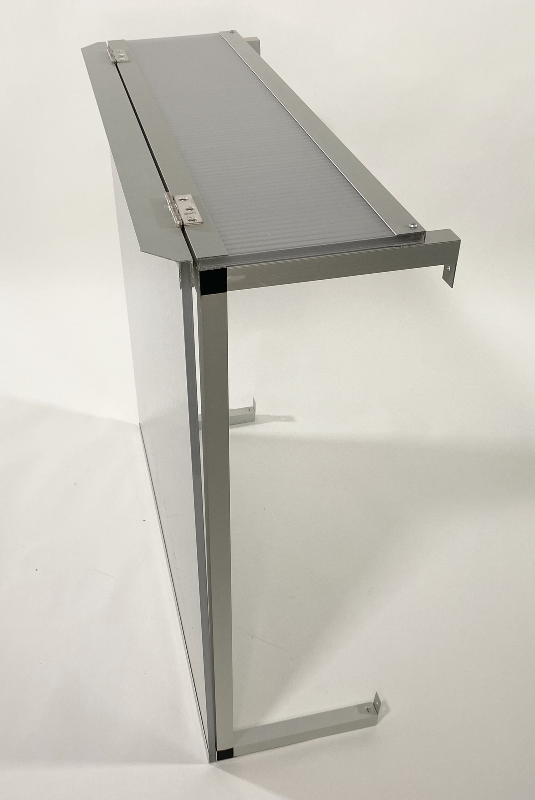 Solar Inverter Cover 86cm H x 80cm W x 26cm D (Light Grey) - Simply Covers