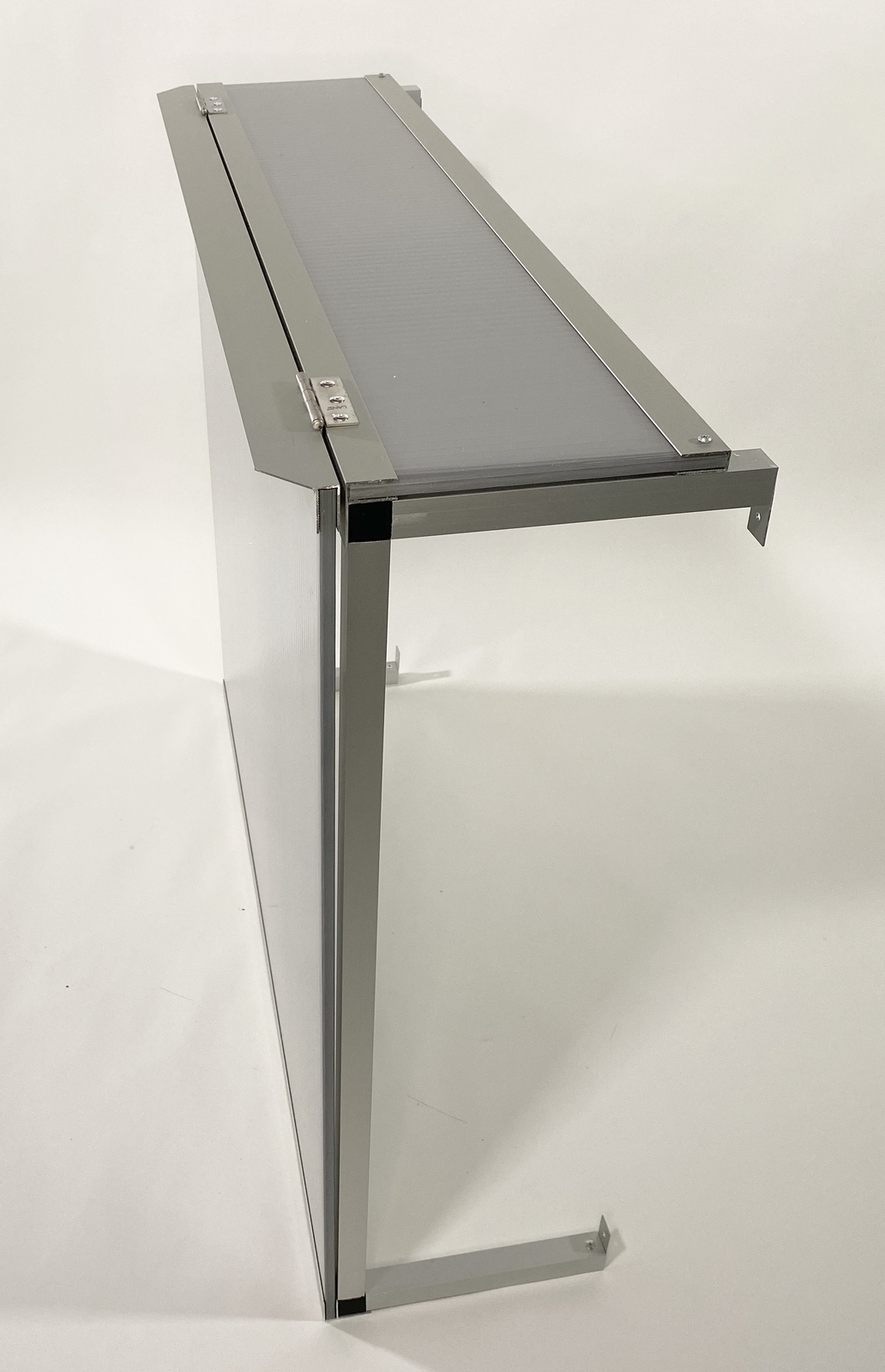 Custom Inverter Cover (Light Grey) 86cm H x 98cm W x 26cm D - Simply Covers